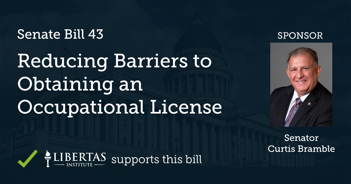 SB 43: Reducing Barriers to Obtaining an Occupational License ...